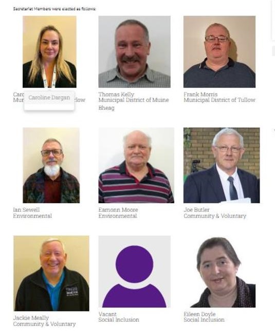 Carlow PPN Secretariat provides a coordinating and oversight function ...