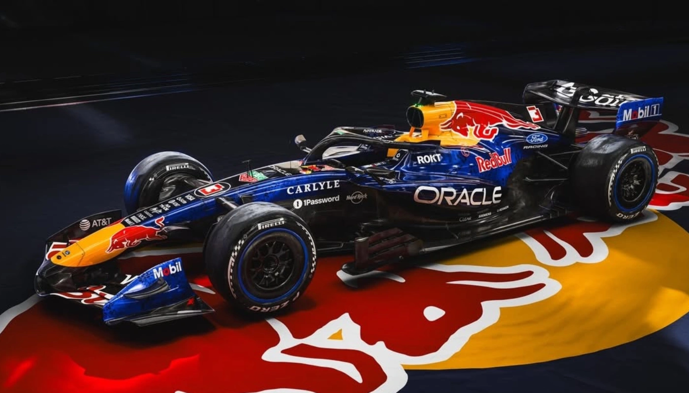 F1: Red Bull revela pintura para temporada de 2026 - Grid Motors