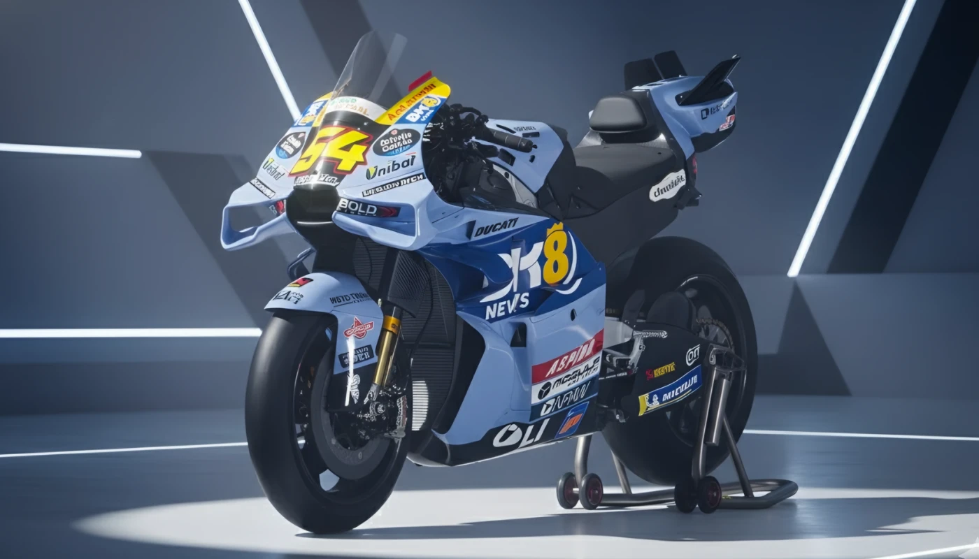 Gresini revela pintura e confirma Ducati GP26 - Grid Motors
