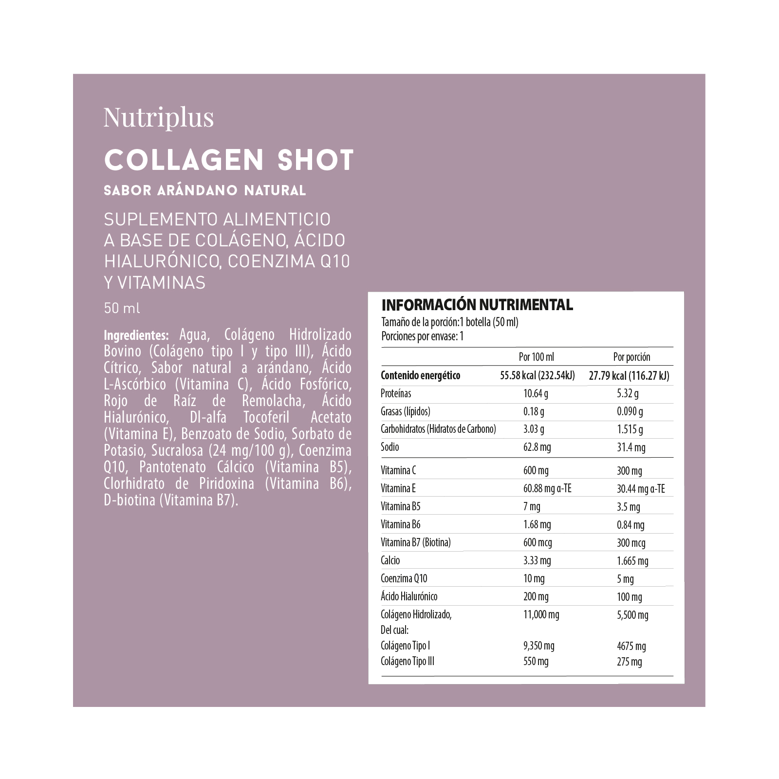 Nutriplus Collagen Shot