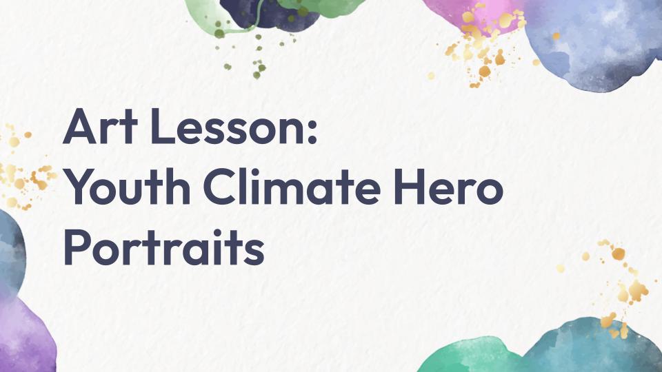 Climate Change Art Project Ideas