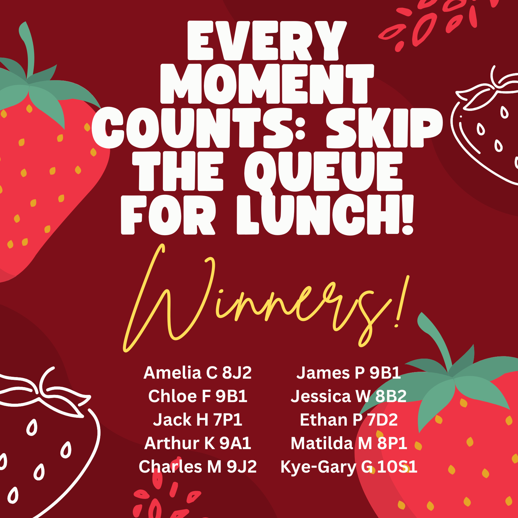 We regularly receive some wonderful feedback from different members of ...