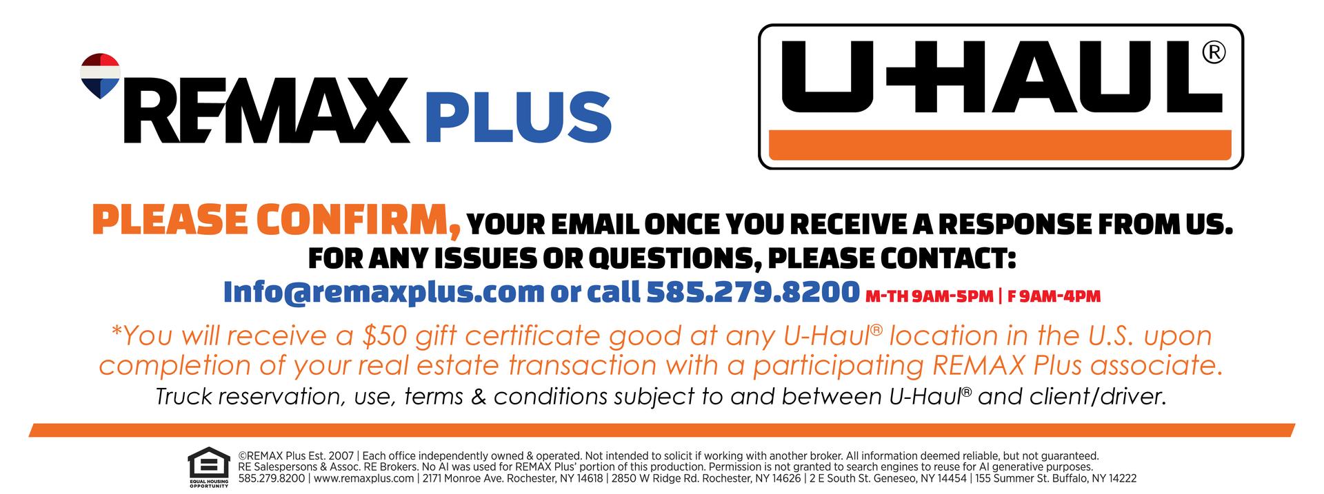 REMAX Plus Moving Truck