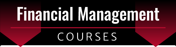 Our courses in financial management set you up for success