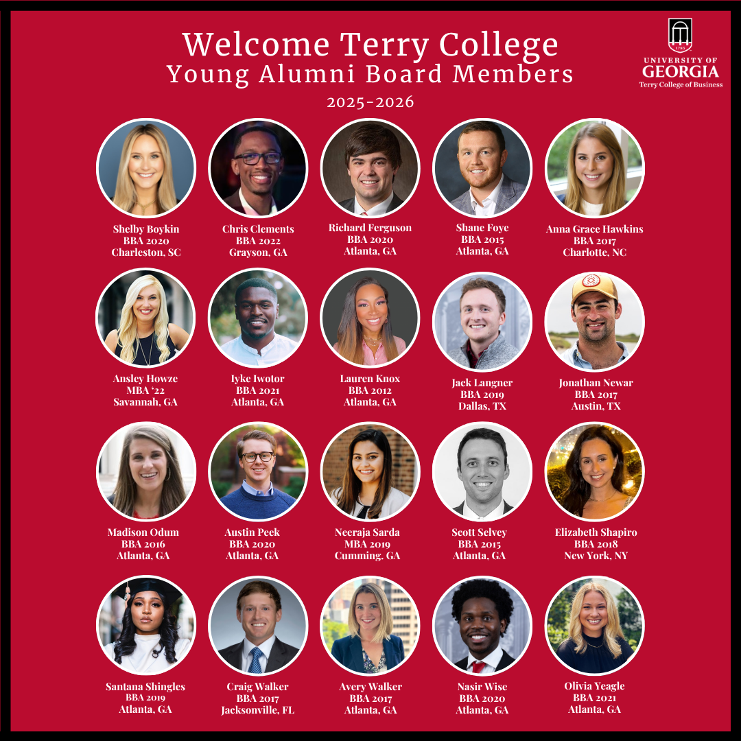 Please help us congratulate the newest members of the Terry College ...