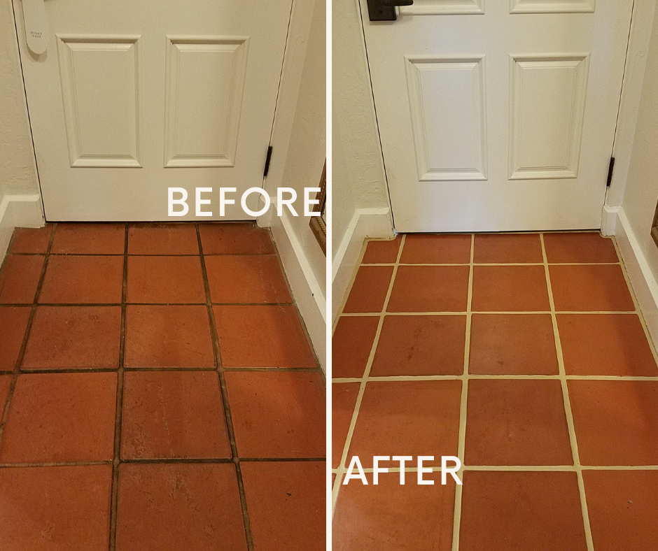 Professional Stone & Tile Cleaning in South Tampa, FL - ALL-OUT Regrout ...