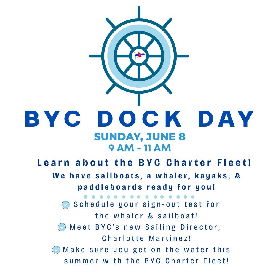 Charter Fleet Dock Day - 6/8/2025 - Boston Yacht Club