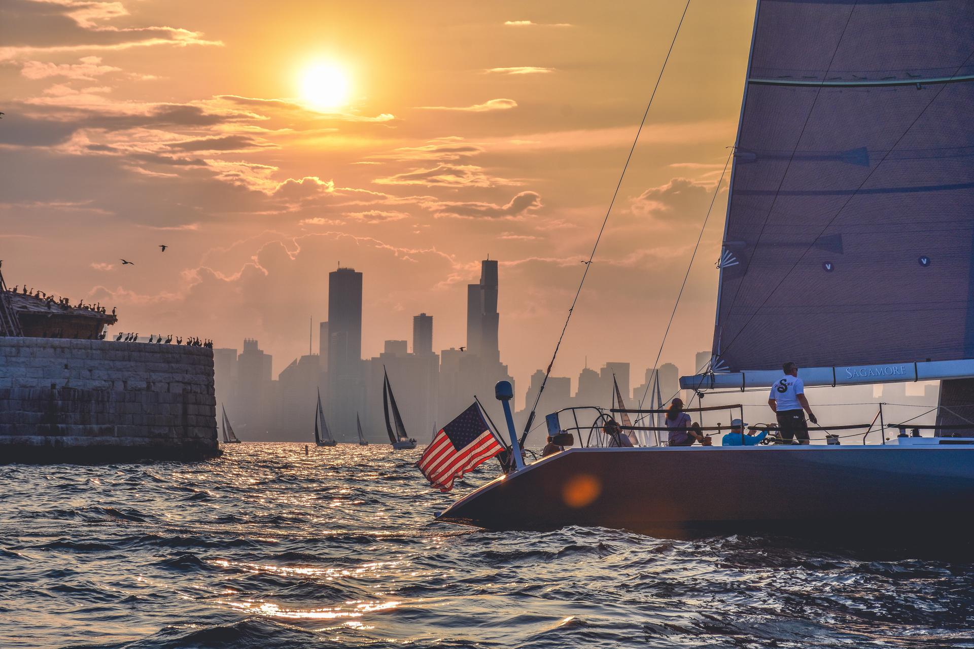 100 Boat Beer Can and Feeder Race (M) - 8/6/2024 - Chicago Yacht Club