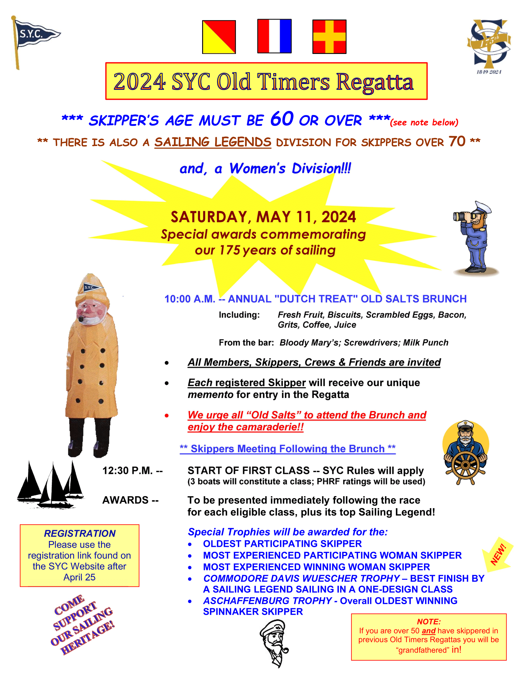 Old Timers Regatta - 5/11/2024