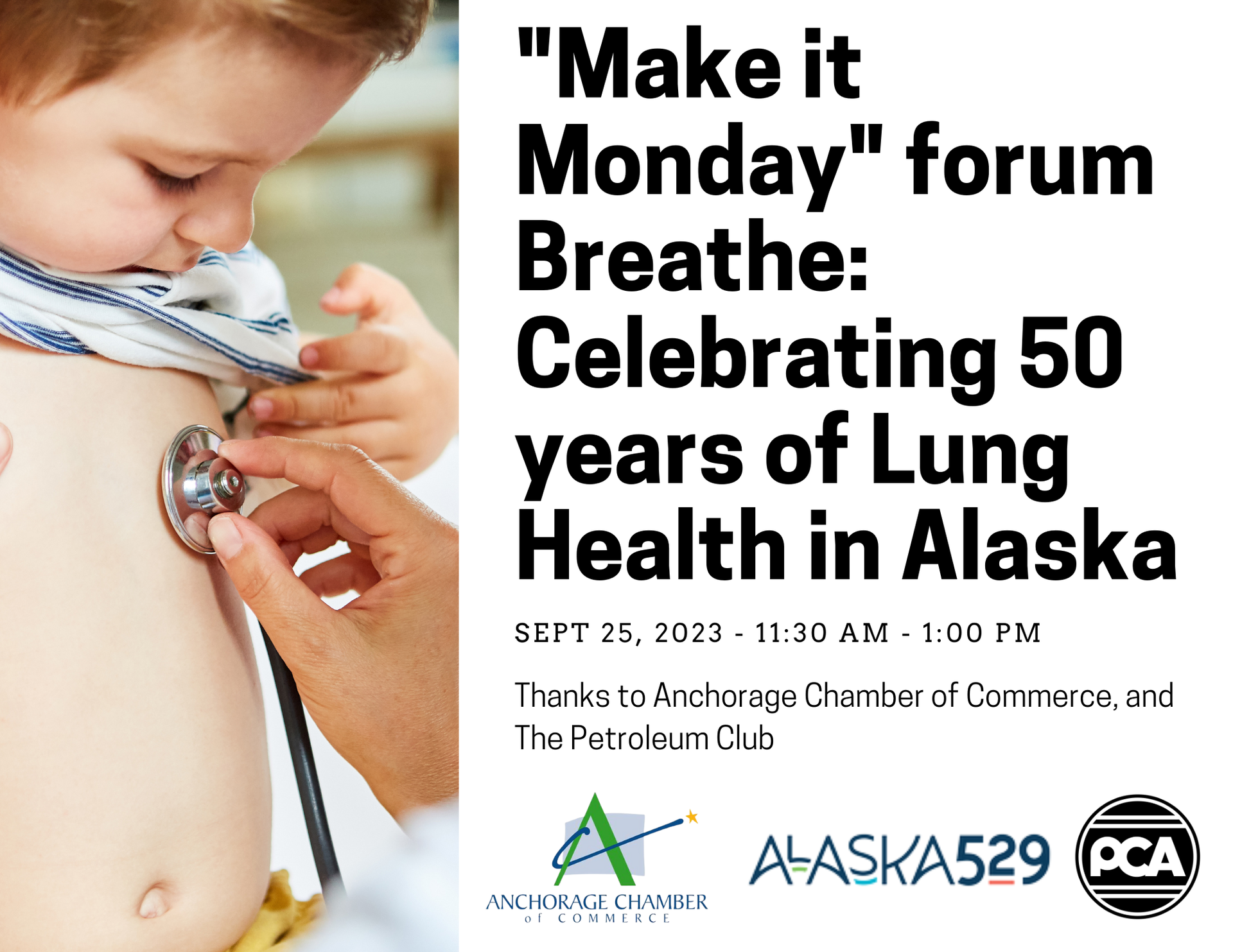 "Make it Monday" forum - Breathe: Celebrating 50 Years of Lung Health ...