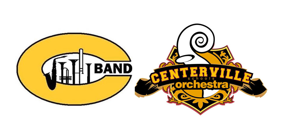 Image of Centerville Band and Orchestra logos
