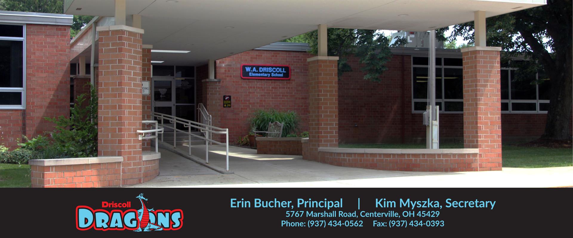 Image of Driscoll logo and address