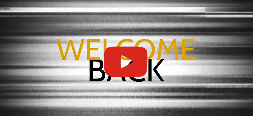 Screenshot of Welcome Back video