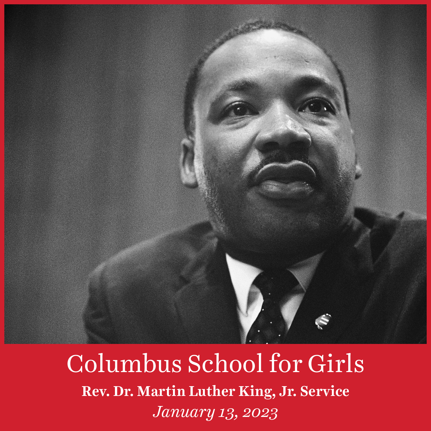 Please join us for our MLK Program