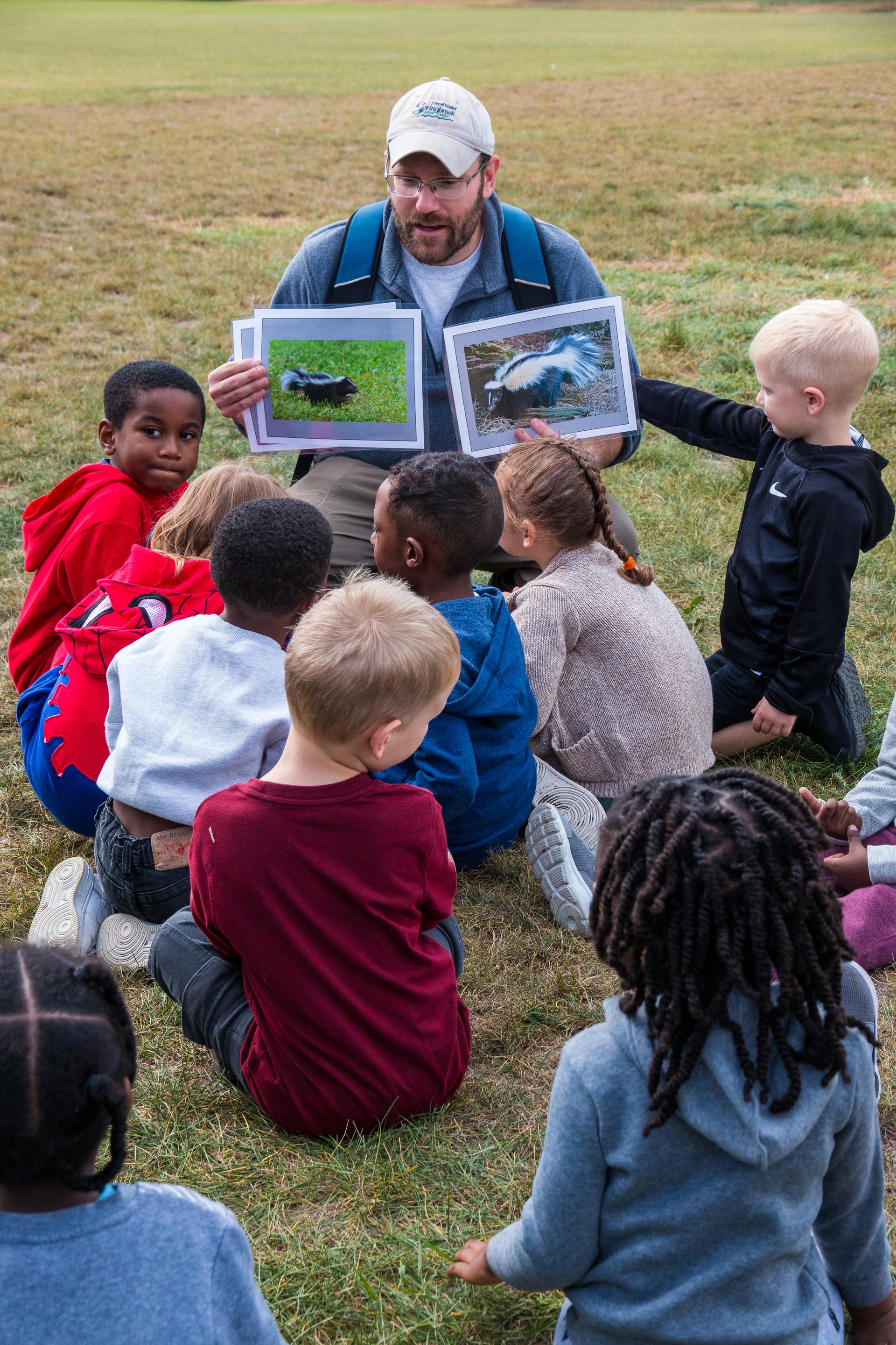 Springbrook Nature Center visited Fridley Preschool on September 30 ...