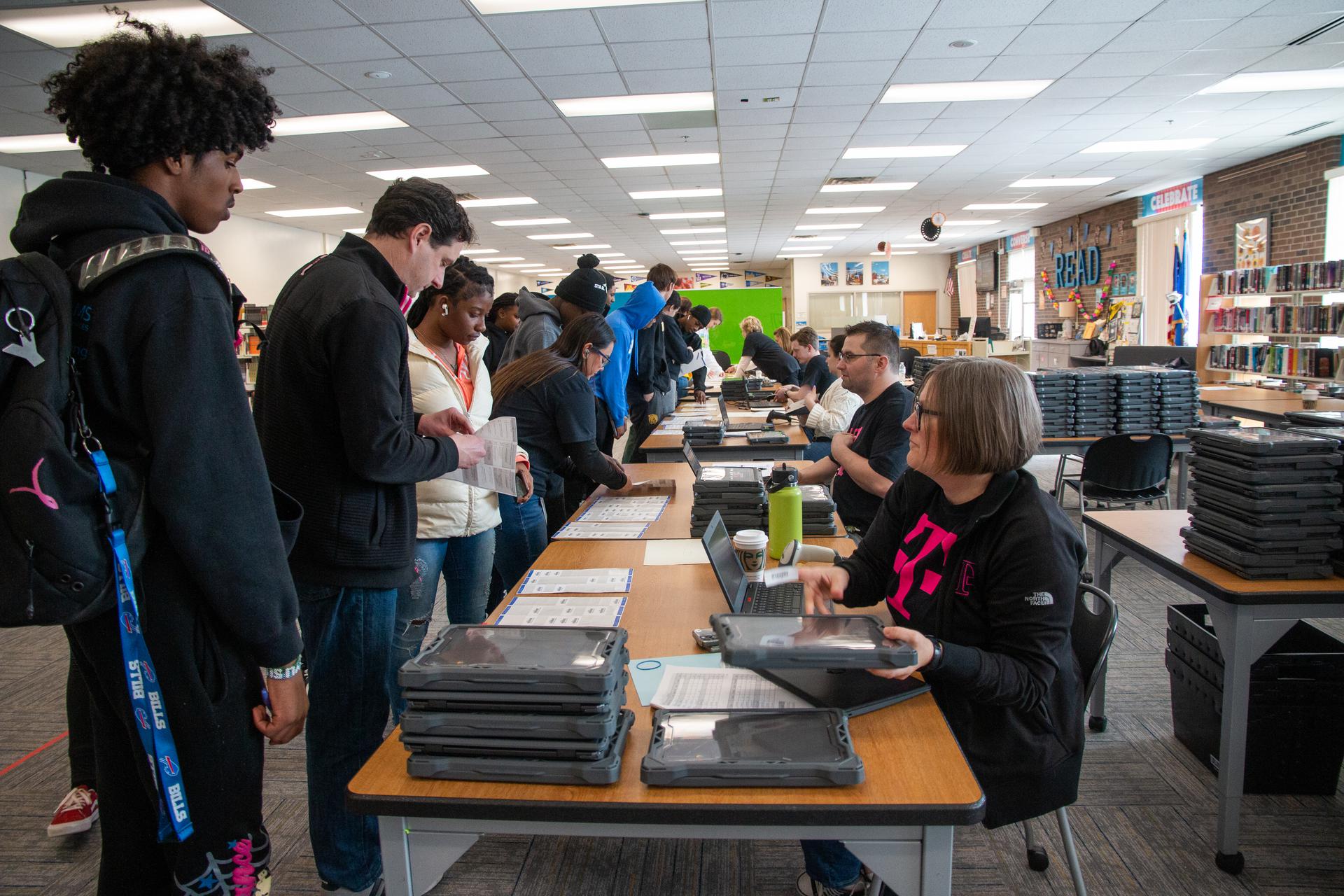 Students at Fridley High School and Fridley Middle School received new ...