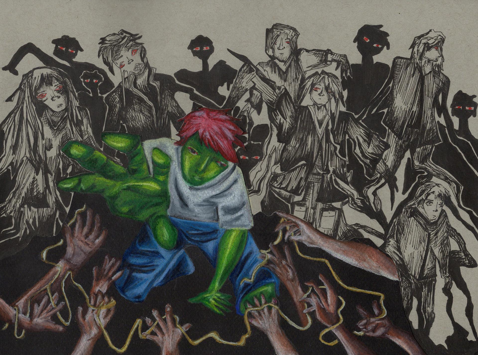 Amy Tang's artwork ''bravery''