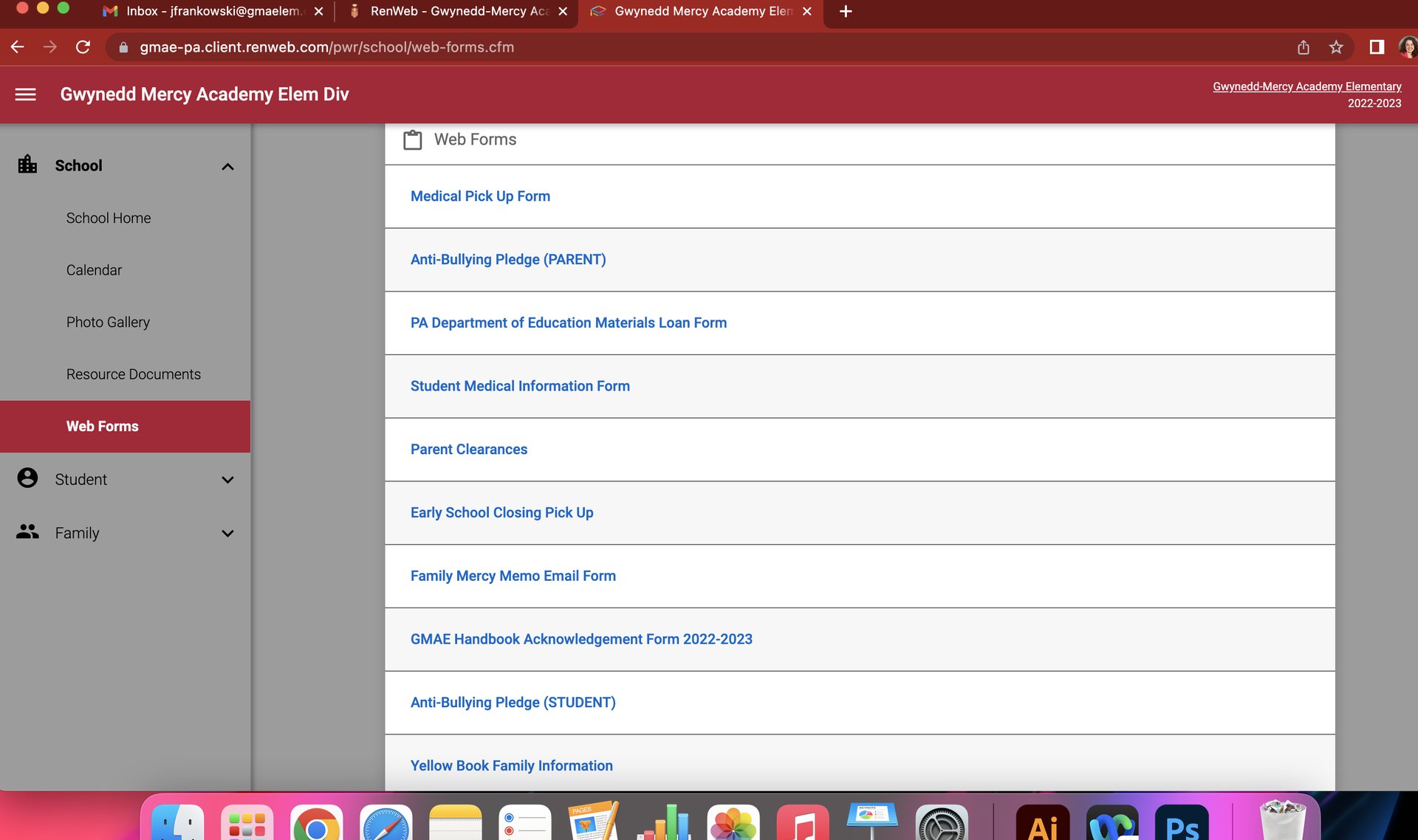 Electronic Back to School Forms in Renweb must be completed by Thursday ...