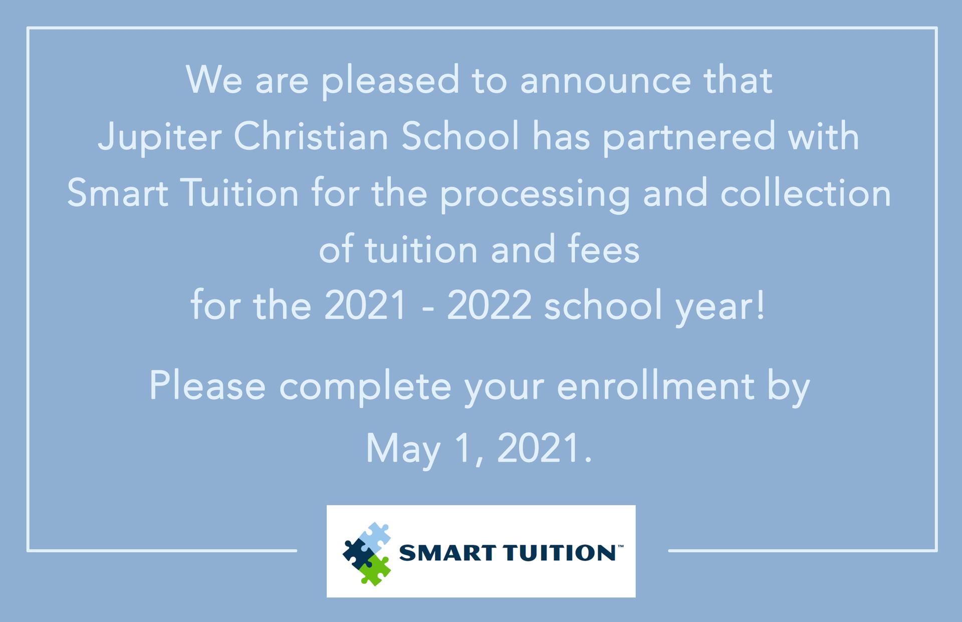 Smart Tuition Enrollment Information