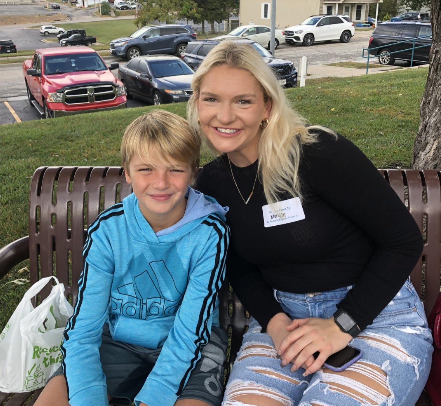 Morgan Ferrara was a Special Friend for Brody Pickens at Grandparents ...