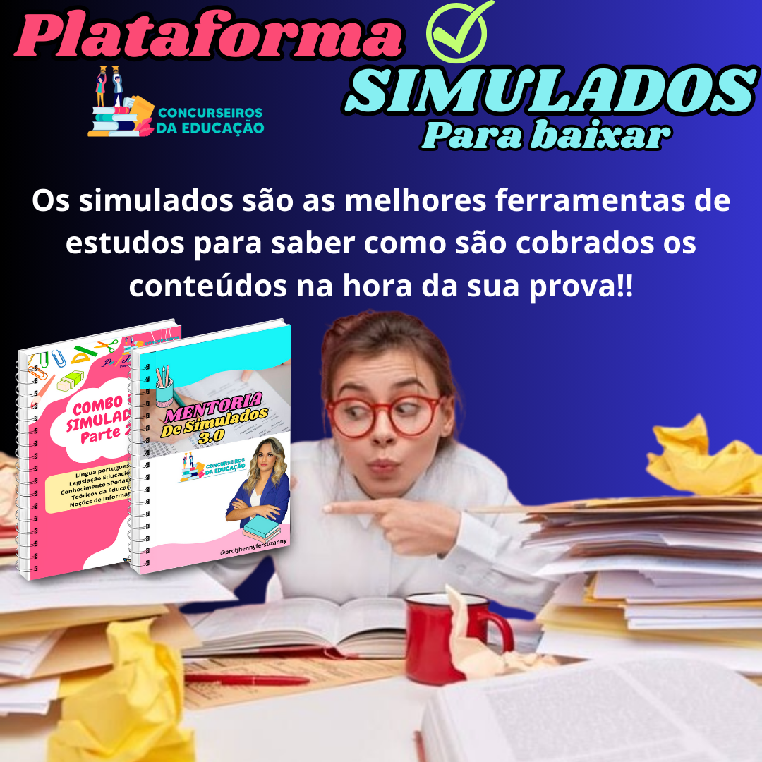 Combo de Simulados para Concursos Educação