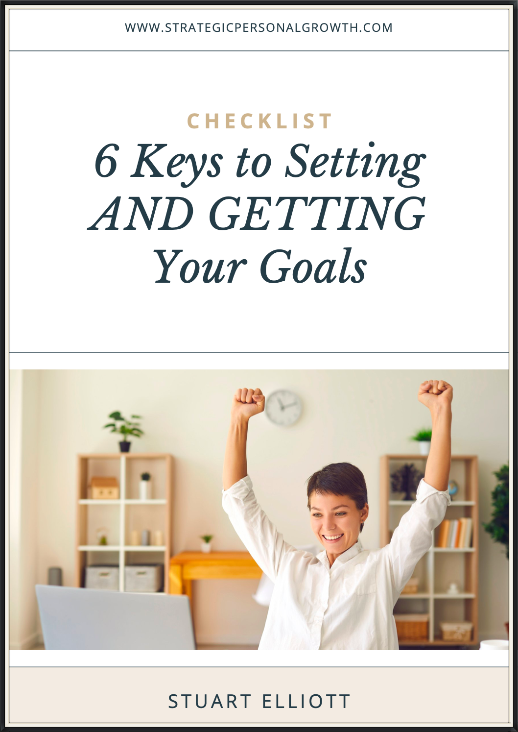 6 Steps Checklist Landing Page