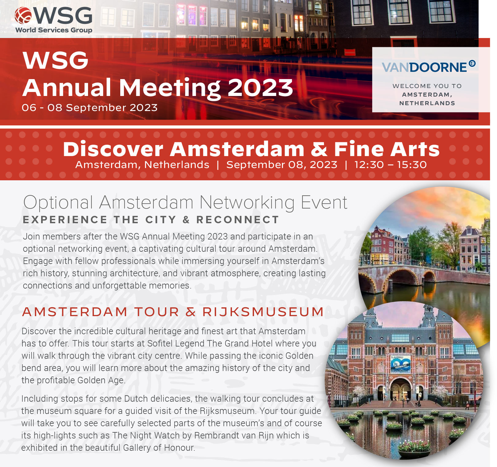 WSG Annual Meeting 2023 - World Services Group