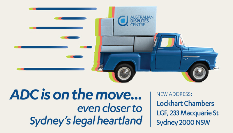 We are on the move...