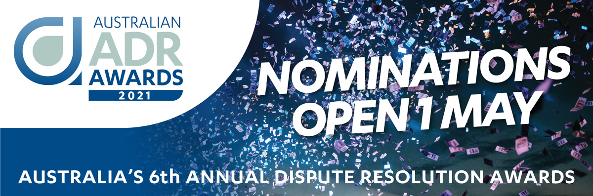 6th Annual Australian ADR Awards – Nominations are Open!