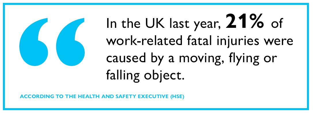 Dropped objects are one of the deadliest workplace dangers