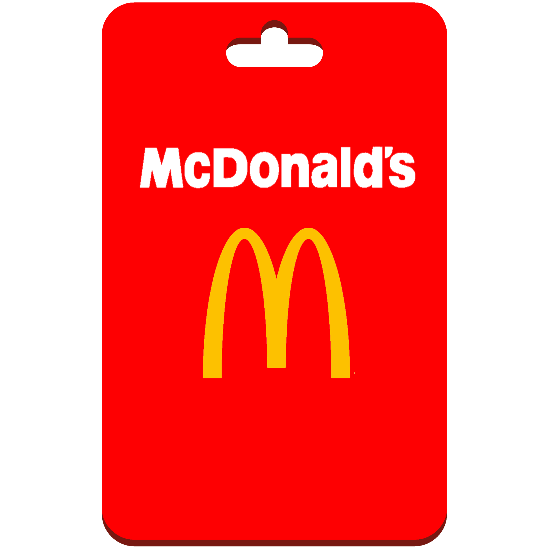 Red wine with white text