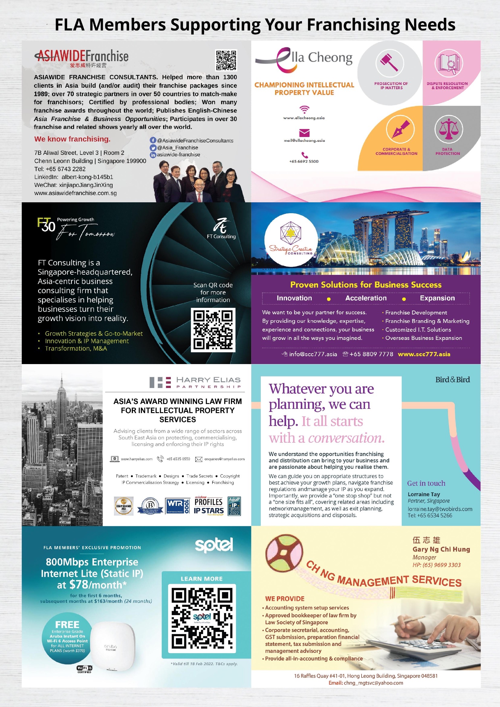 FLA Corporate Brochure - Franchising and Licensing Association ...