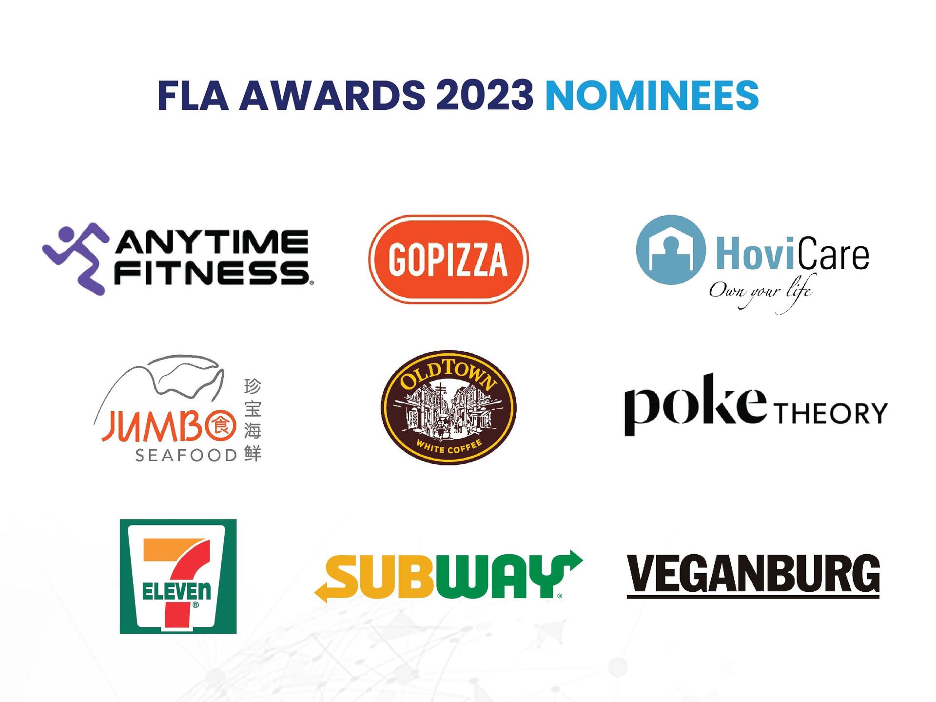 FLA Awards 2023 Final - Franchising and Licensing Association Singapore FLA