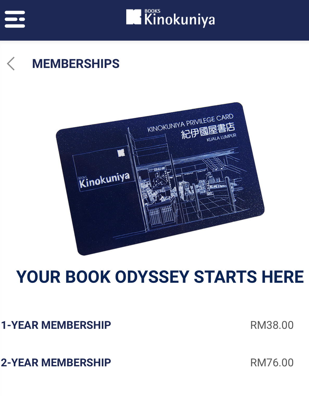 KINOKUNIYA BOOK STORES (MALAYSIA) SDN BHD