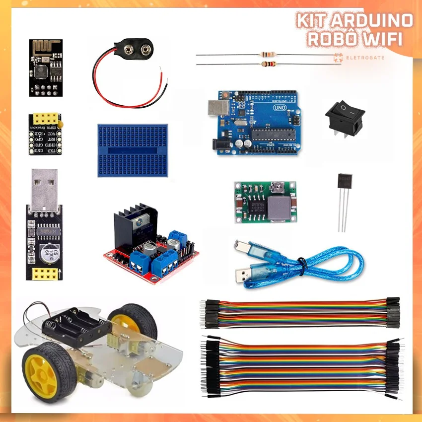 OBRIGADO - Apostila Arduino Robô WiFi
