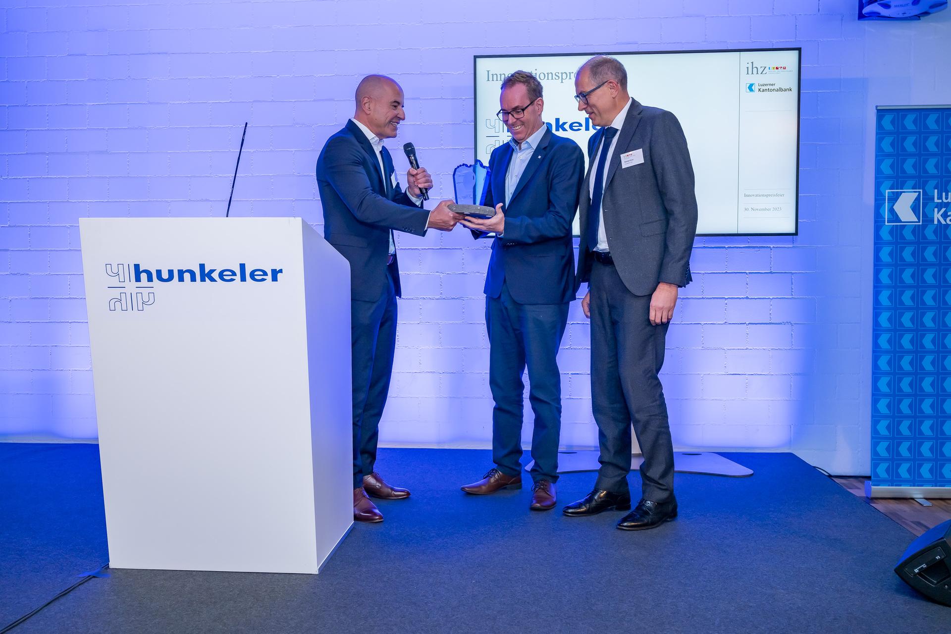 Hunkeler AG mit dem IHZ-Innovationspreis ausgezeichnet | IHZ