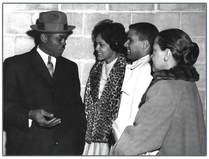 Photo of Donald L. Hollowell with Charlayne Hunter-Gault, Hamilton ...